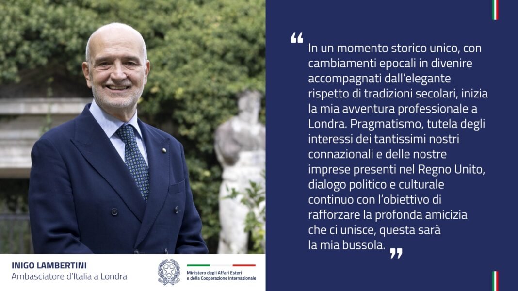 Inigo Lambertini nuovo Ambasciatore d’Italia a Londra - Onu Italia