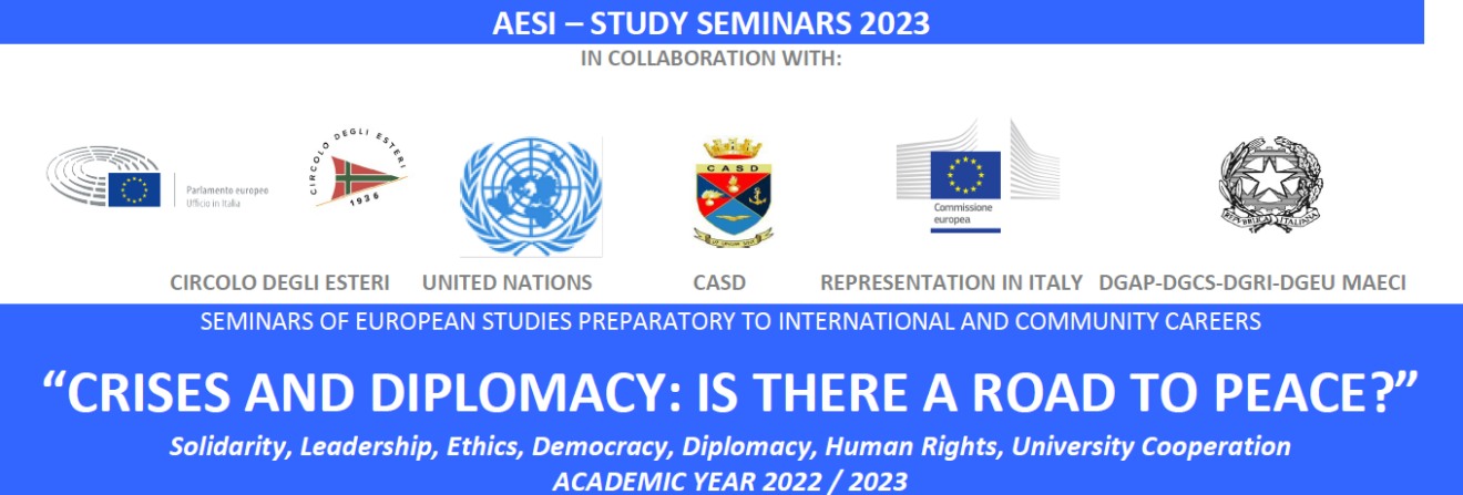 Seminari AESI: guerre e diplomazia, alla ricerca di una strada per la ...